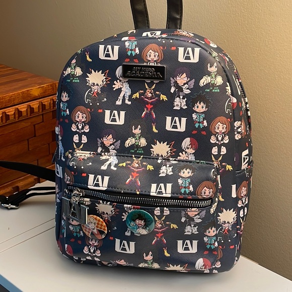 Hot Topic | Bags | My Hero Academia Mini Back Pack With Deku And ...